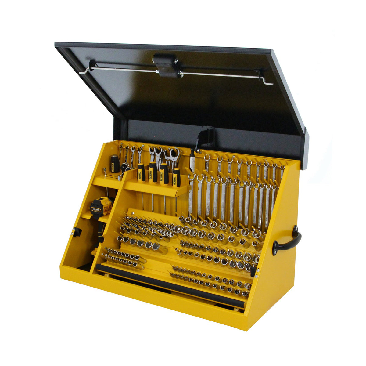 DeWalt 30" x 15" Triangle Toolbox in Yellow and Black – Montezuma