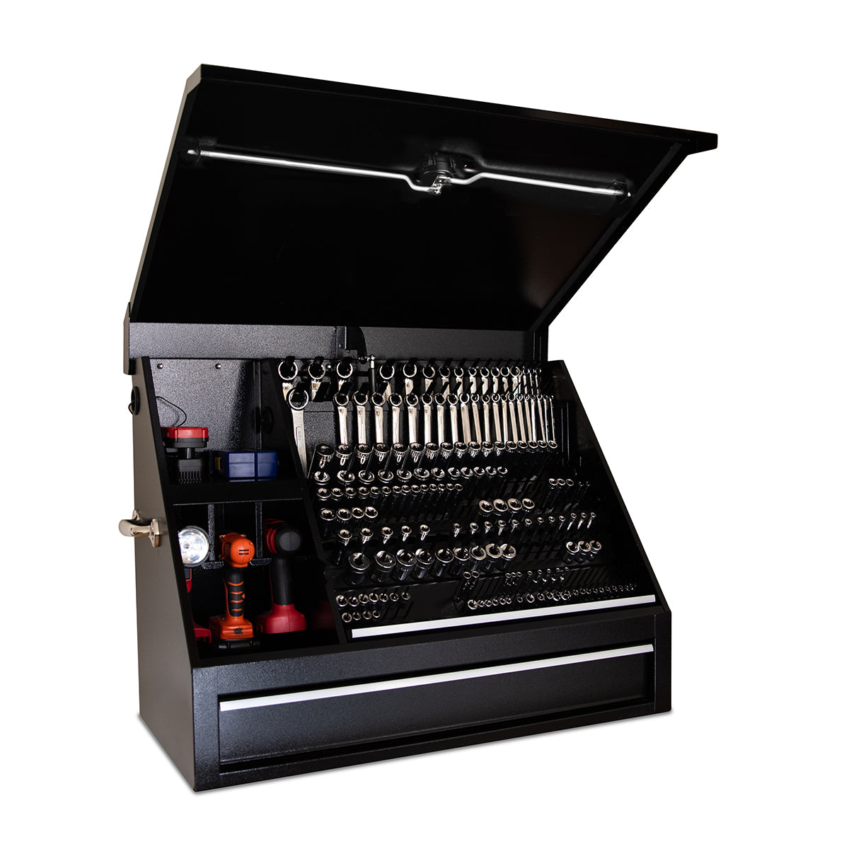 36 x 17 in. Steel Shopbox™ – Montezuma® Toolboxes & Tool Storage