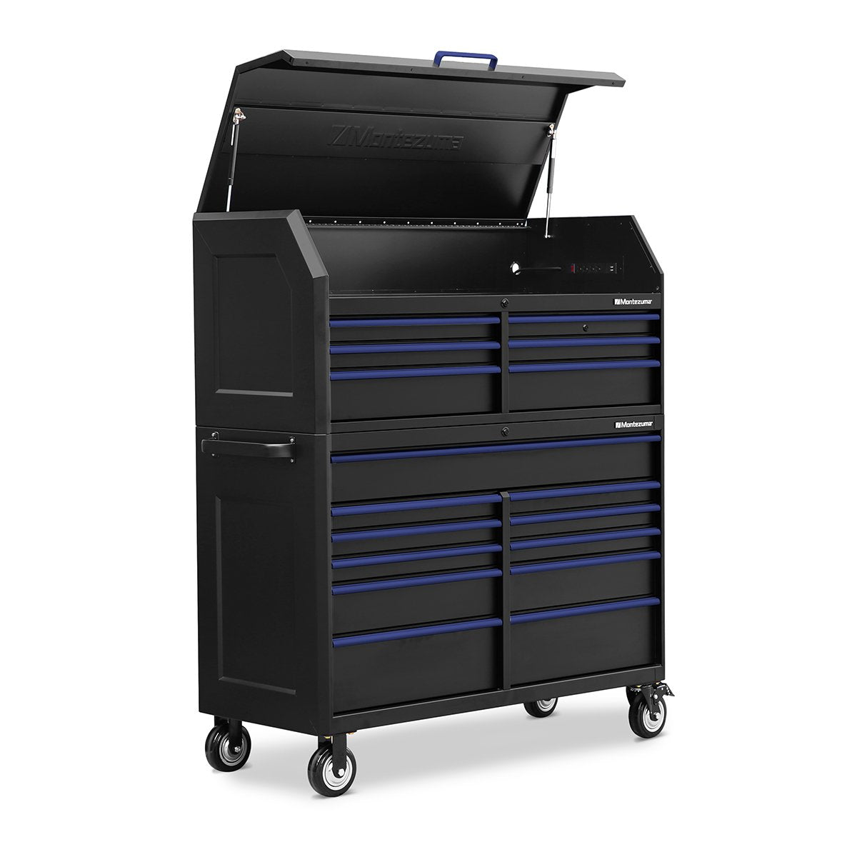 56" x 24" 17-Drawer Tool Combo – Montezuma® Toolboxes & Tool Storage