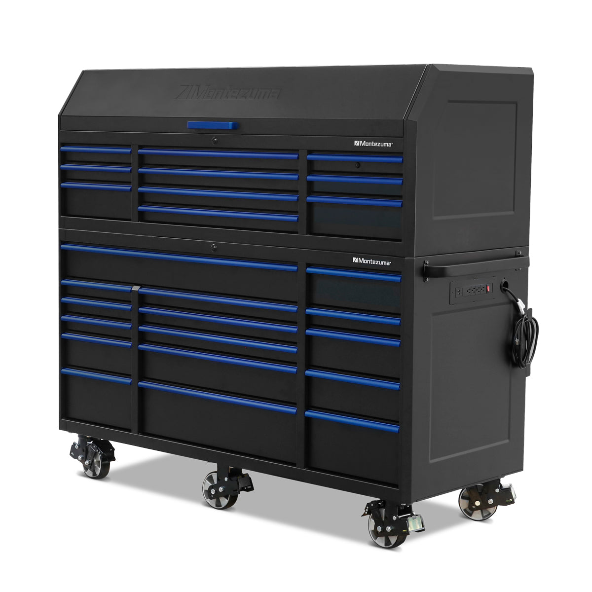 72" x 30" 26-Drawer Tool Combo – Montezuma® Toolboxes & Tool Storage