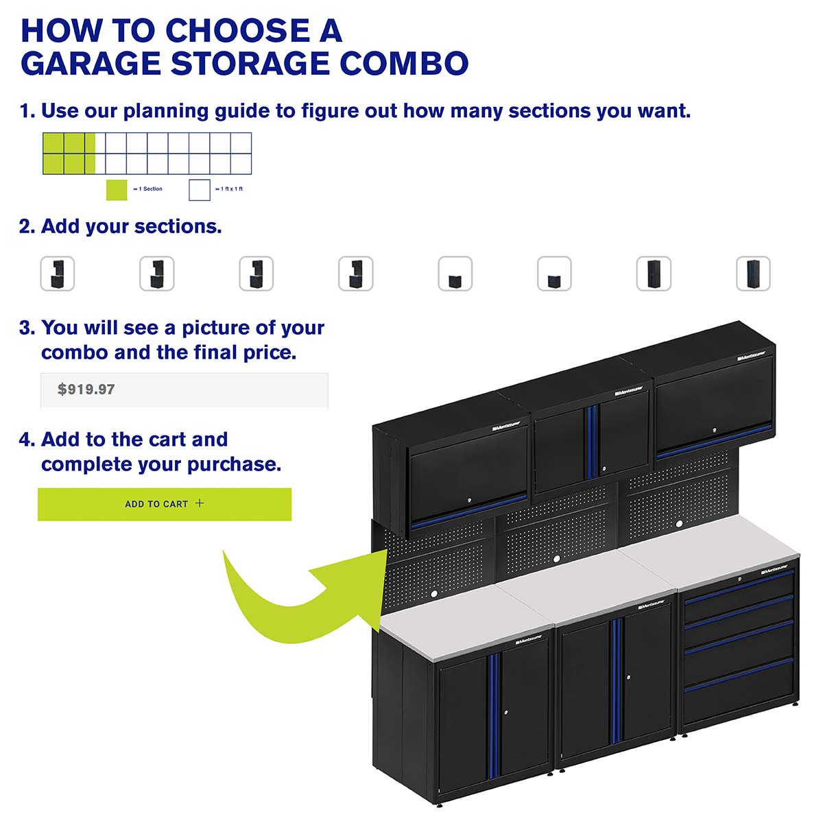 Garage Storage Combos – Montezuma