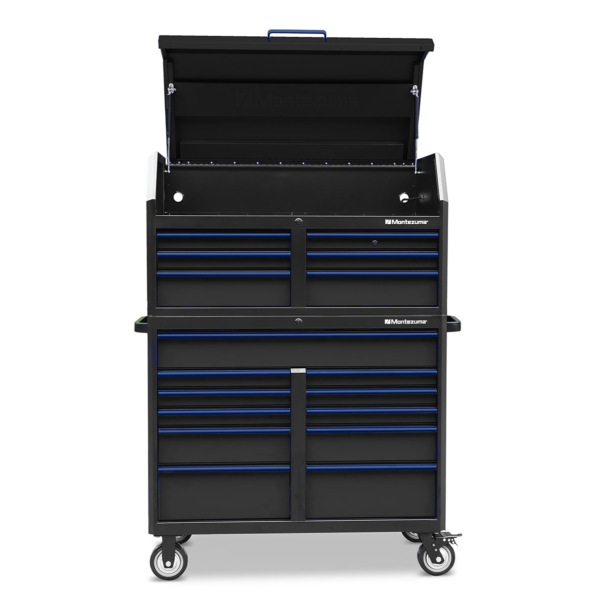 46" x 24" 11-Drawer Tool Cabinet – Montezuma® Toolboxes & Tool Storage
